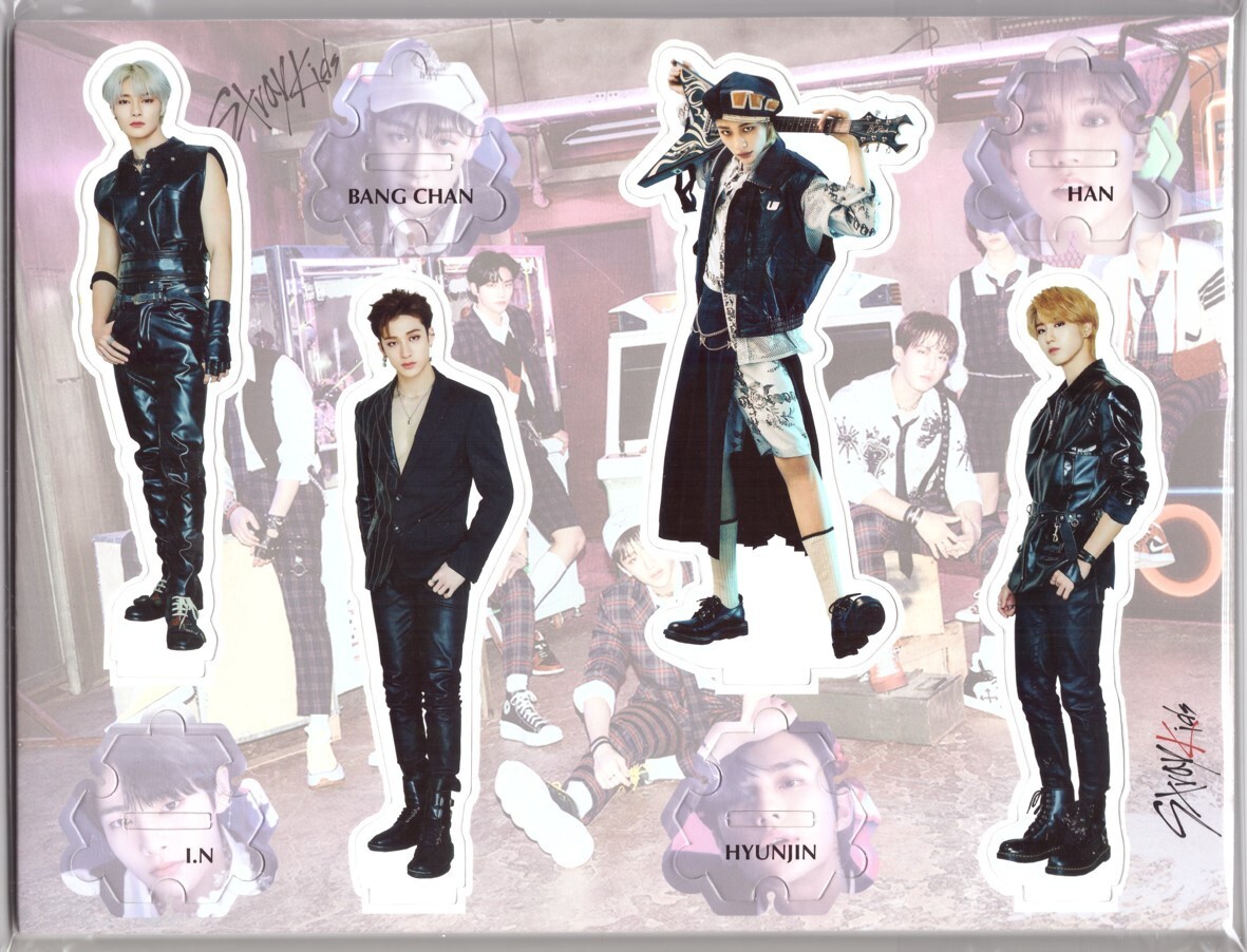 StrayKids Standee Set-Miniature Standing Paper Dolls 02 K-POP | eBay
