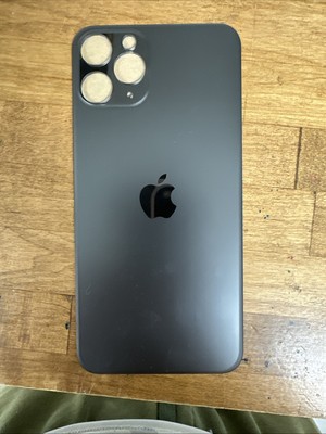 Glass back For iPhone 11 Pro Dark Gray | eBay