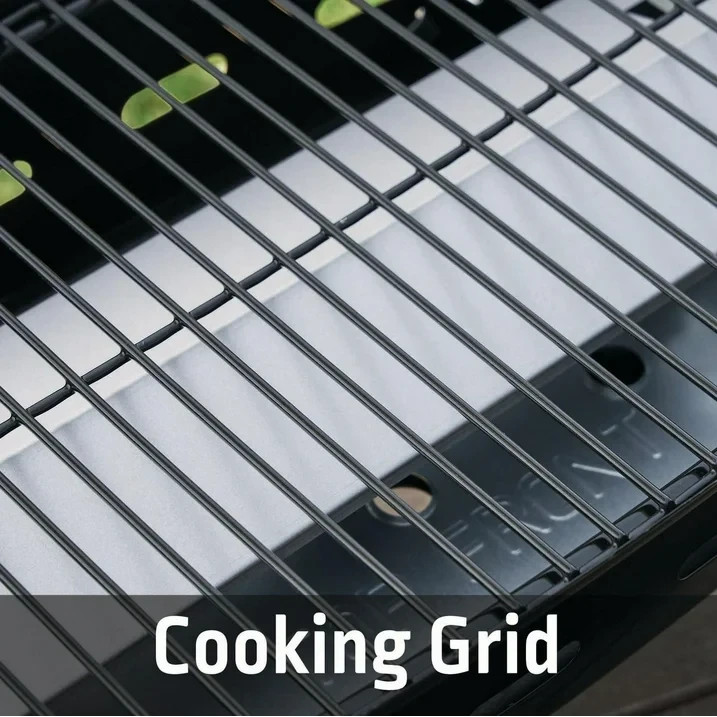 Expert Grill Portable Tabletop Gas Grill, 1 Burner, Black, 17.5in ...