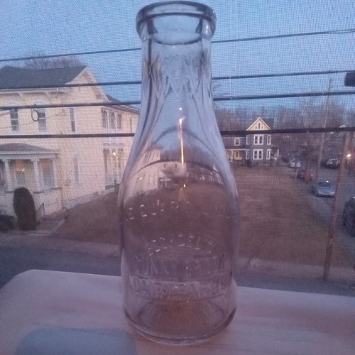 SUNNY BROOK DAIRY FARMS BECHDEL BLANCHARD ,PA QUART Milk Bottle ...