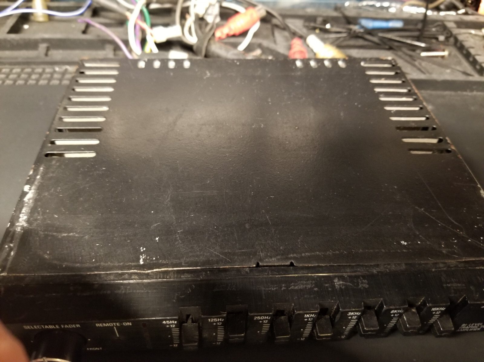 Vintage ALPINE 3216 Bi-Level 7 BAND CAR STEREO GRAPHIC EQUALIZER EQ Old ...