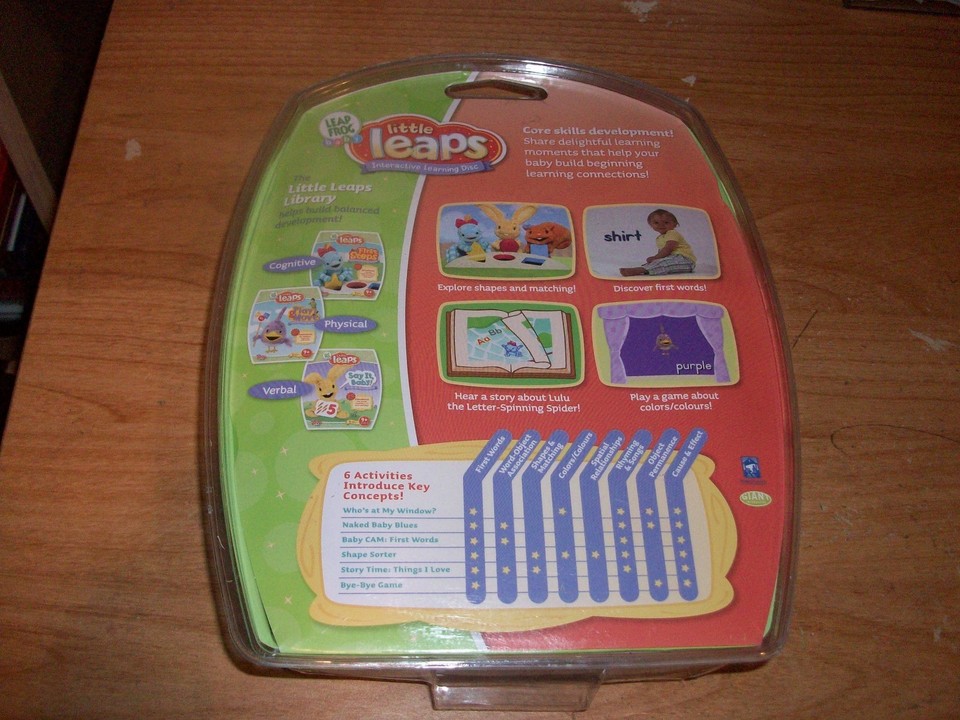 (3) Leap Frog Baby Little Leaps First Steps Play & Move Learning (2006 ...