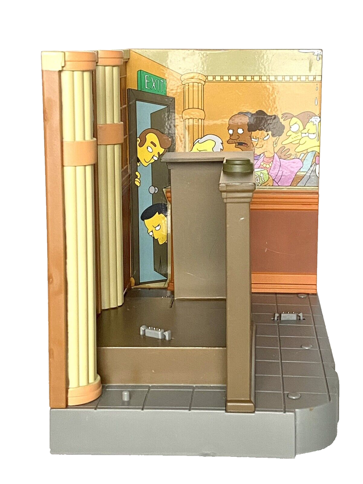 Springfield Courthouse The Simpsons WOS Interactive Diorama 2002 | eBay