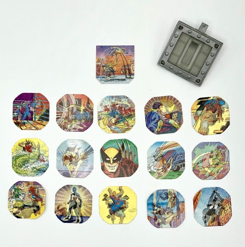 1984 Marvel Super Heroes SECRET WARS (LOT OF 1 SHIELD AND 16 INSERTS ...