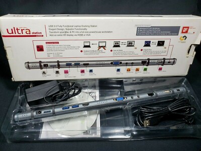 j5create Ultra Station JUD500 USB Docking Station Multiport Adapter USB ...