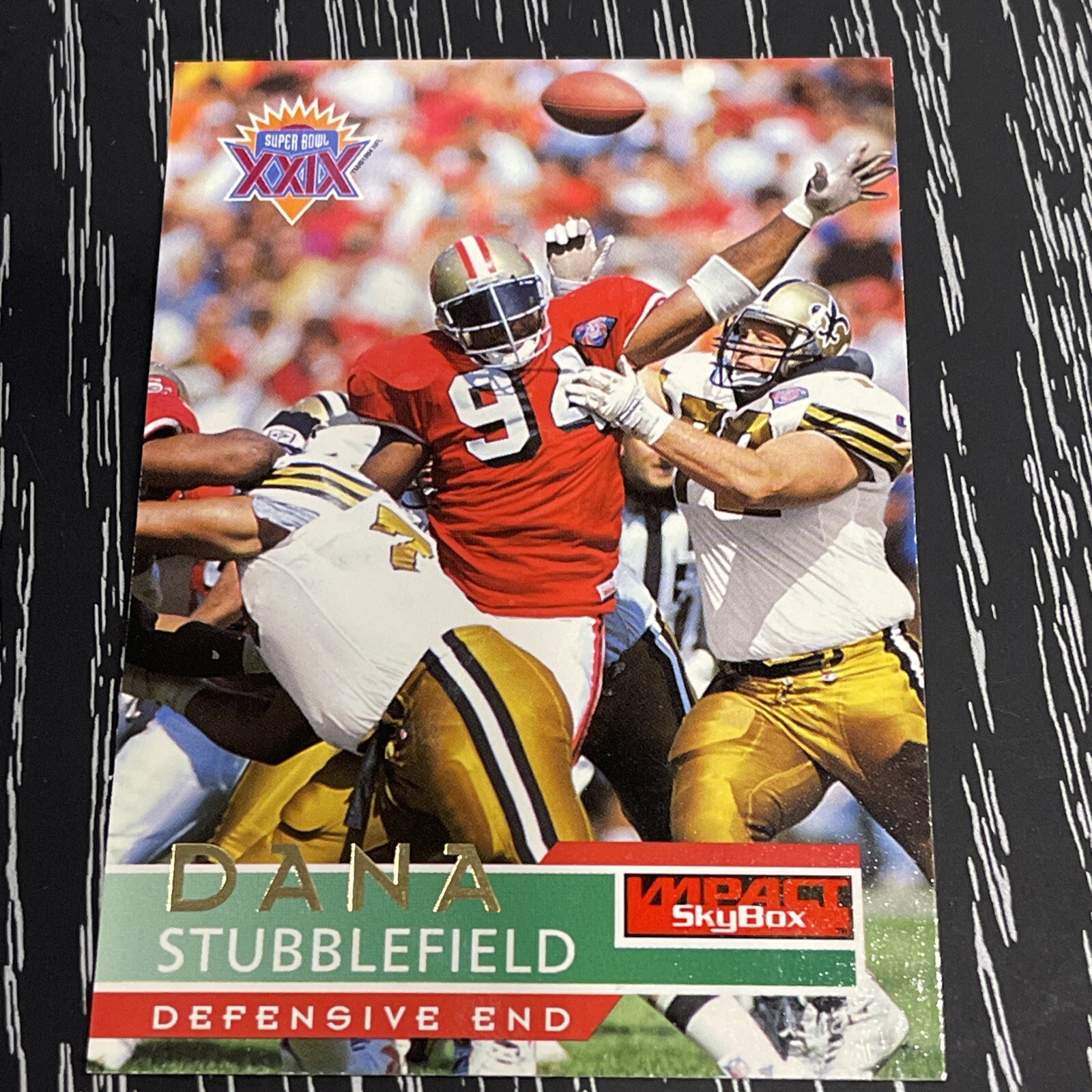1995 SkyBox Impact Football Card #133 Dana Stubblefield | eBay