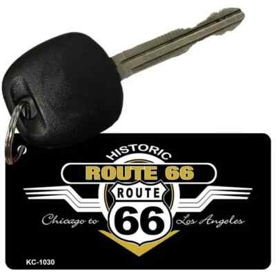 Route 66 Chicago to Los Angeles Metal Key Chain | eBay