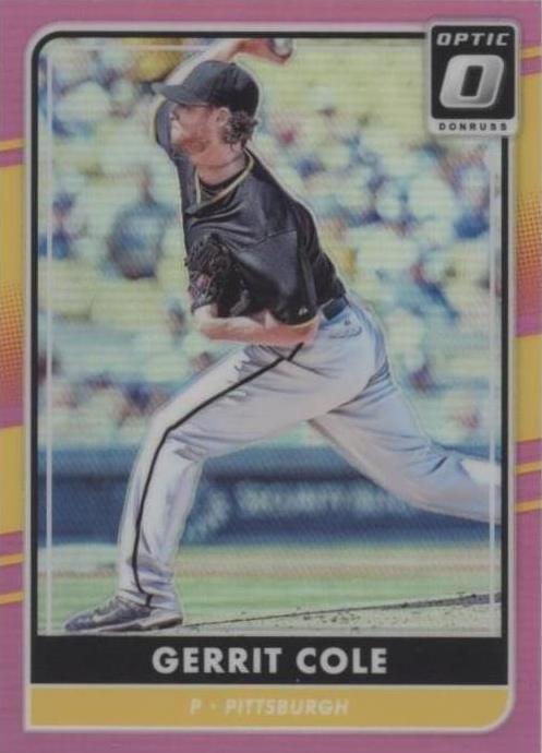 2016 Panini Donruss Optic - Gerrit Cole #99 Pink for sale online | eBay