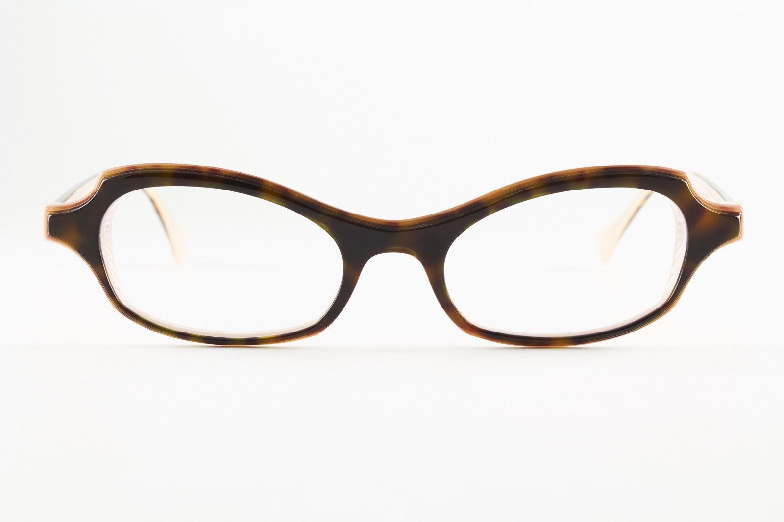 Rare Authentic Anne et Valentin Honey 0910 Tortoise Pink 41mm Glasses ...