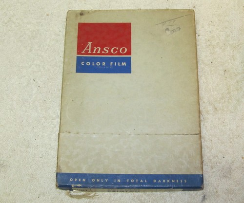 Vintage ANSCO Color Printon 5x7 Film 6 Sheets w/Box J753 | eBay