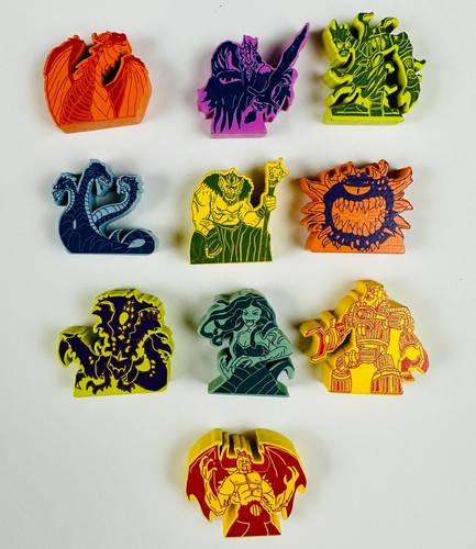 Oversized Boss Meeples for Tiny Epic Dungeons NEW | eBay