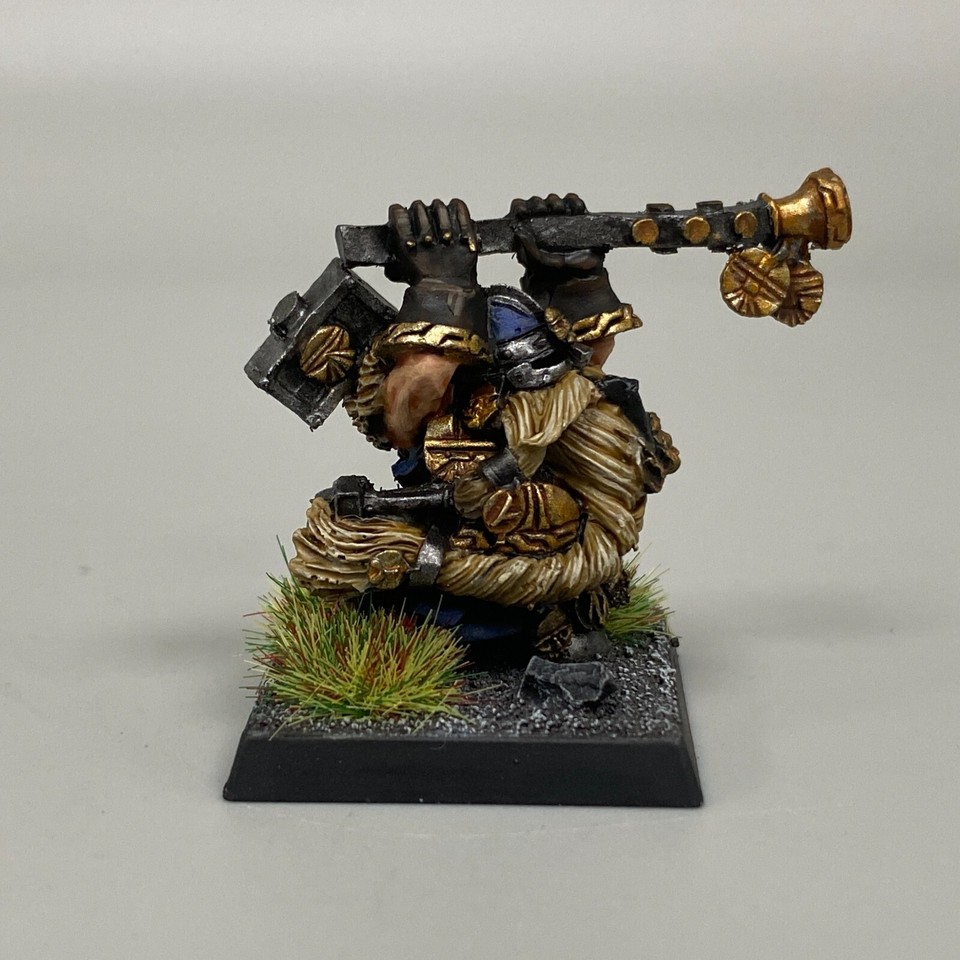 DWARF RUNESMITH PAINTED WARHAMMER FANTASY AGE OF SIGMAR DWARVES THE OLD ...