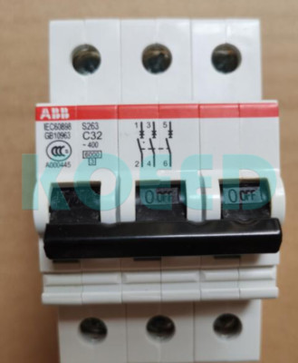 1PCS NEW ABB miniature circuit breaker S263-C32 3P 32A | eBay