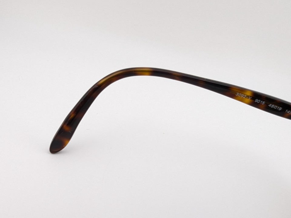 Persol Eyeglasses, Frames Only, 3092-V 9015 Brown, 48-19-145, Plastic ...