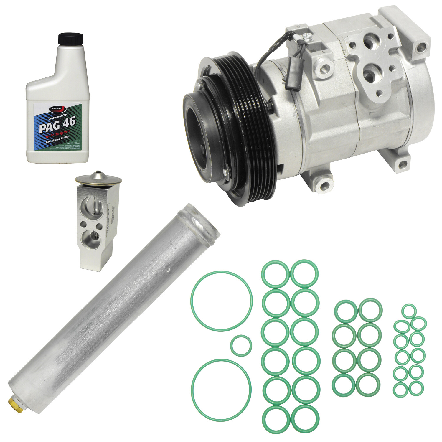 A/C Compressor Complete Kit Fits Honda Accord 03-07 V6 3.0L OEM 10S17C 97327 | eBay