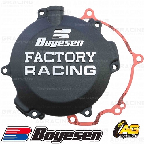 Boyesen Factory Racing Black Clutch Cover For Kawasaki KX 85 1999 | eBay