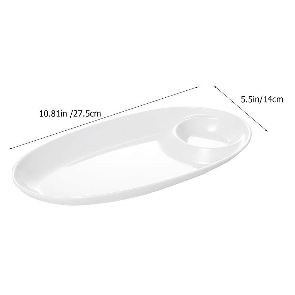 Multi Functional Side Dish Plate Plates with Dividers Sushi Serving ...
