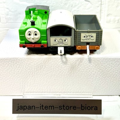 TOMY Thomas & Friends Plarail Trackmaster Duck Toad Scruffy Train Used ...