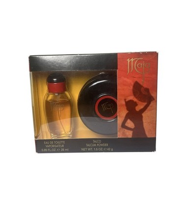 Vintage Myrurgia Maja Perfume & Talcum Powder Gift Box Set | eBay