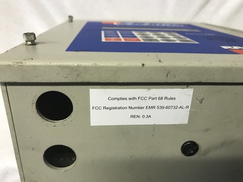 RACO VERBATIM Series VSS Remote Alarm Dialing Monitor SS Message ...