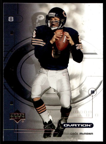 2001 Upper Deck Ovation 16 Cade McNown Chicago Bears Football Card | eBay