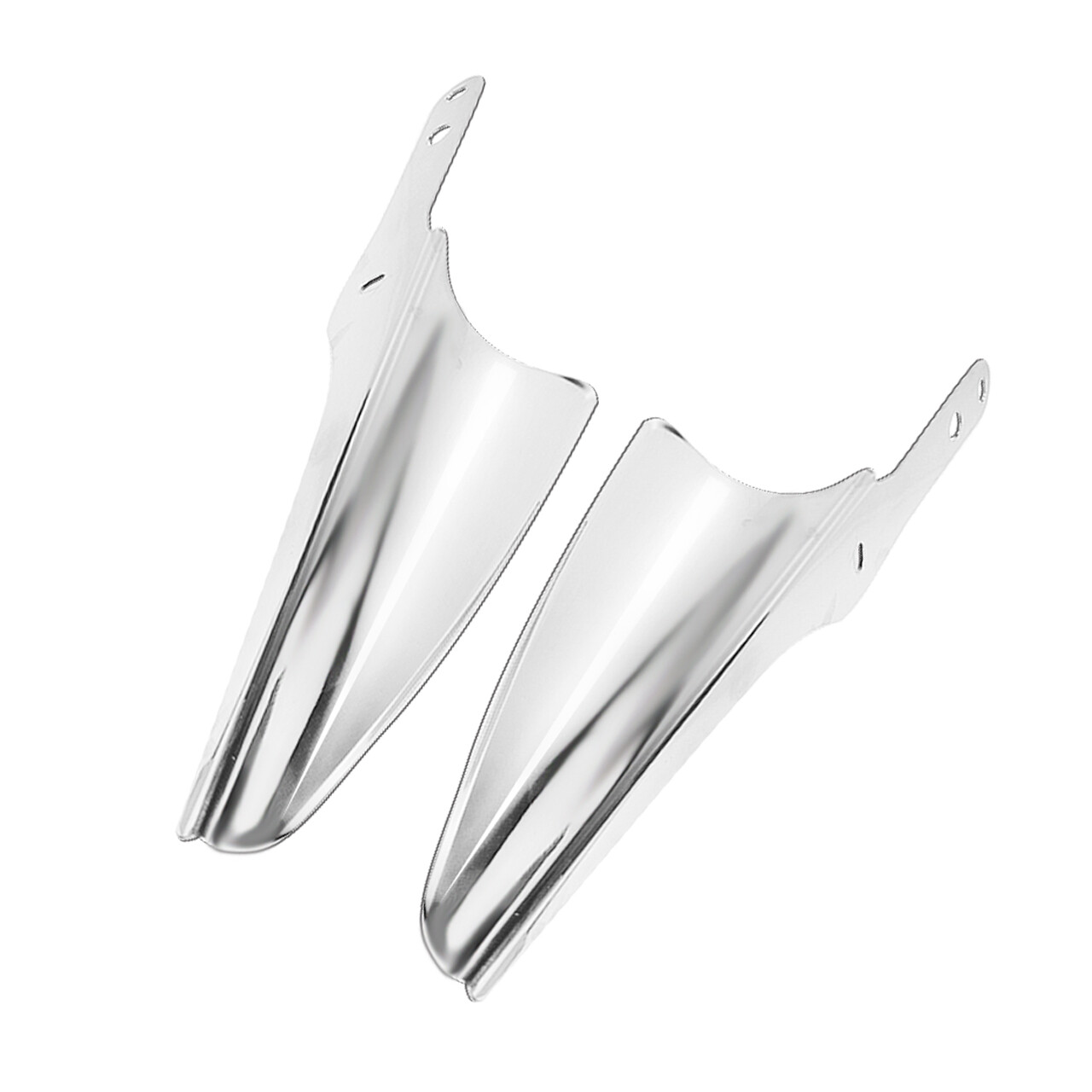 Front Fork Mount Wind Deflectors Fit For Harley Touring Glide FLHRC ...