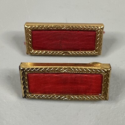2 VINTAGE US ARMY MERITORIOUS UNIT COMMENDATION RIBBON BAR | eBay