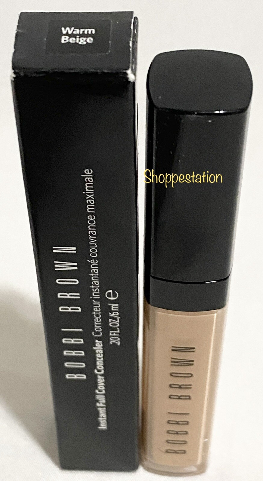 Bobbi Brown Instant Full Cover Concealer Shade WARM BEIGE Full Size ...