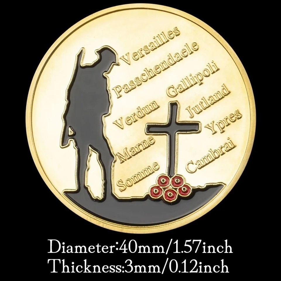 1914-1918 World War I WW1 Great War Military Veteran Challenge Coin | eBay