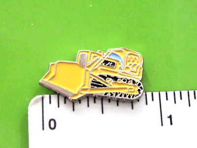 BULL DOZER - hat pin , tie tac , lapel pin , hatpin GIFT BOXED eg | eBay