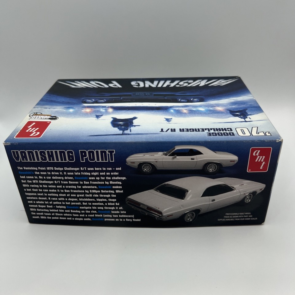 AMT ‘70 Dodge Challenger R/T Vanishing Point 1/25 Model Kit Open Box | eBay