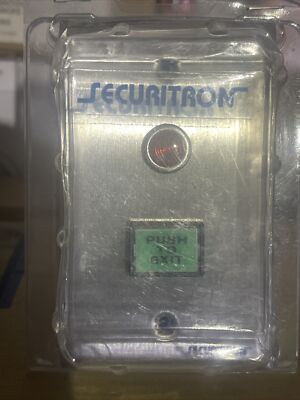 SECURITRON MAGNALOCK CORP. PB3 - PUSH BUTTON - 3/4" RCT Single Gang | eBay