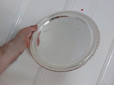 Platters & Trays - Vintage Viners Silver Plated