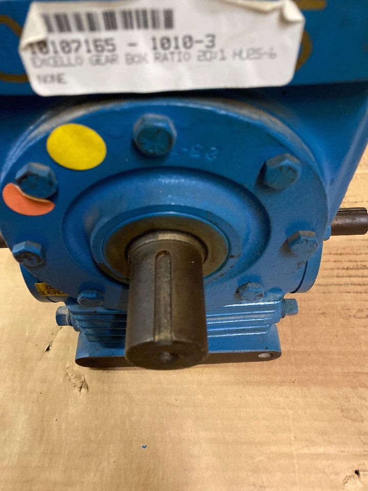 TEXTRON CONE DRIVE HU25-6 Ratio 20:1 1750rpm 2.48hp Warranty | eBay