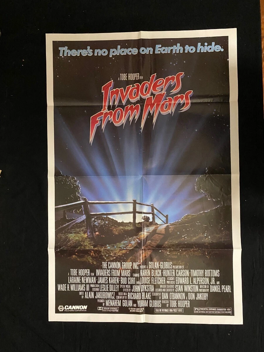 Invaders From Mars 1986 Poster