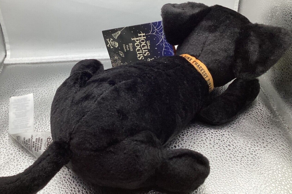 Disney Parks Hocus Pocus Thackery Binx Plush Black Cat Stuff Animal 12 ...