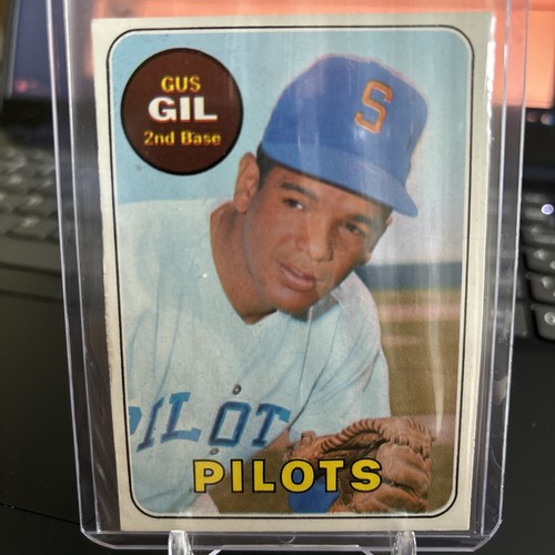 1969 Topps Baseball Card Gus Gil Seattle Pilots #651 EX/MT | eBay