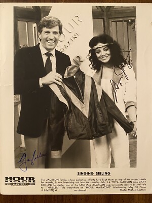 Gary Collins Latoya Jackson Signed Autographed Photo With COA Hour ...