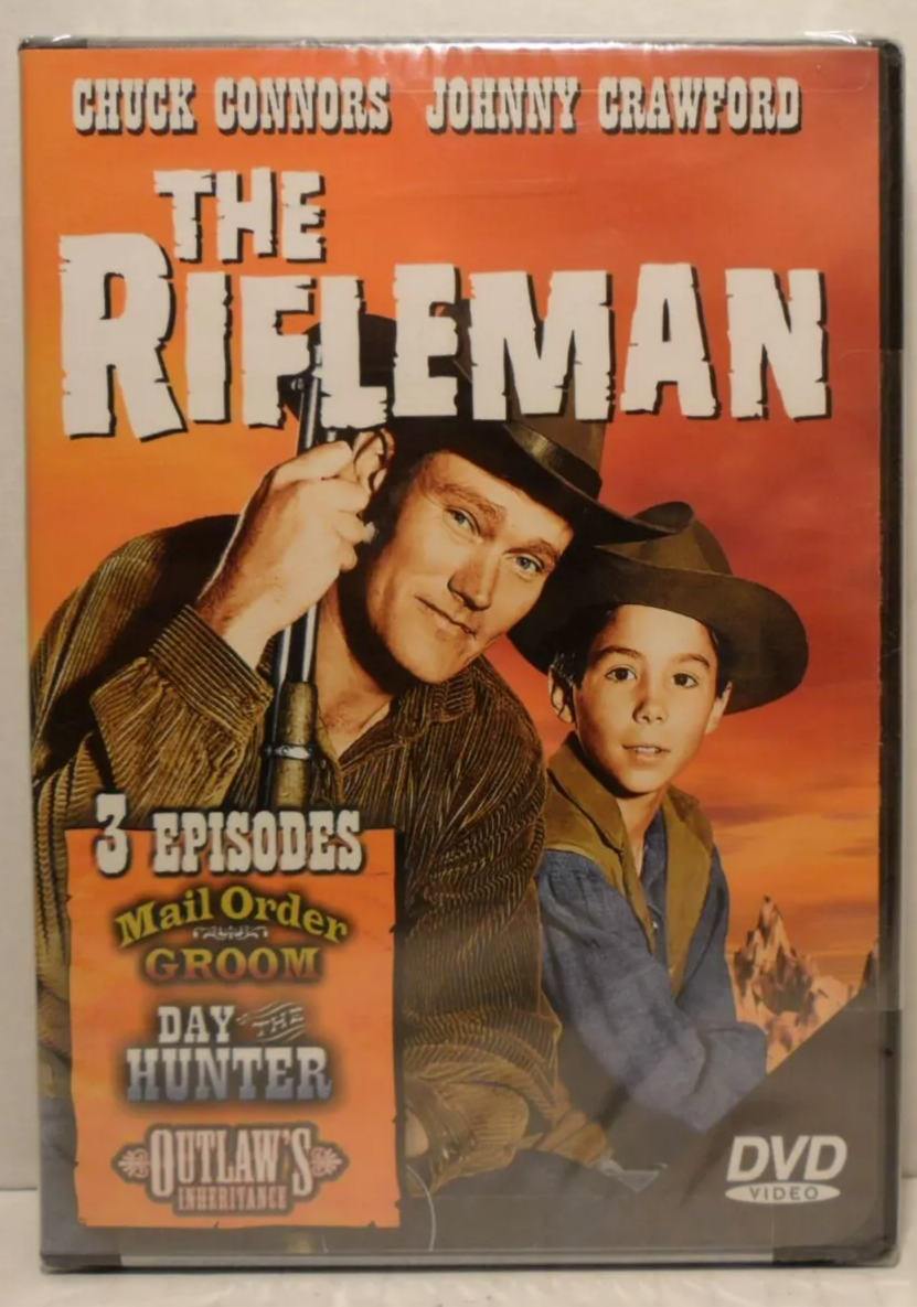 THE RIFLEMAN 3 Episodes Mail Order, Day of the Hunter, Outlaw's ...