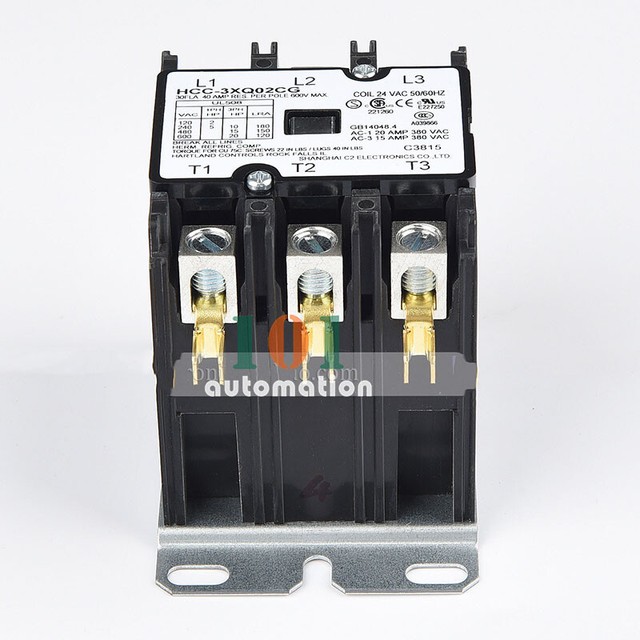 Three-phase AC Contactor 24V Coil 30A HCC-3XQ02CG for sale online | eBay
