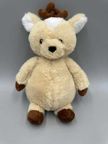 Baby Ganz Collection Soft Beige Downy Reindeer Plush 10” Stuffed Animal ...
