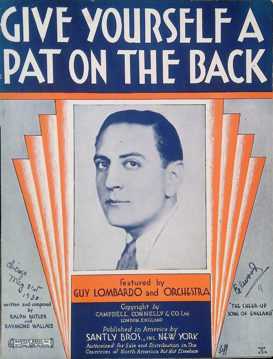 Give Yourself A Pat On The Back