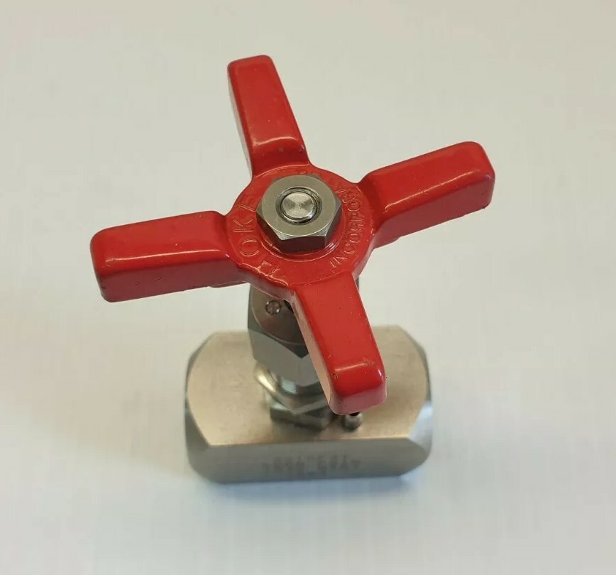 Hoke 2215F4Y 5000 PSIG Valve Series: 2200 Needle Valve 316 Stainless | eBay