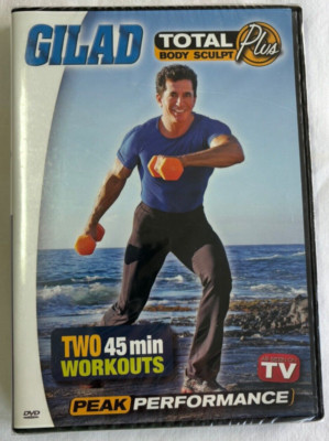 Gilad's Total Body Sculpt Plus:Peak Performance 2 45 minute workouts ...