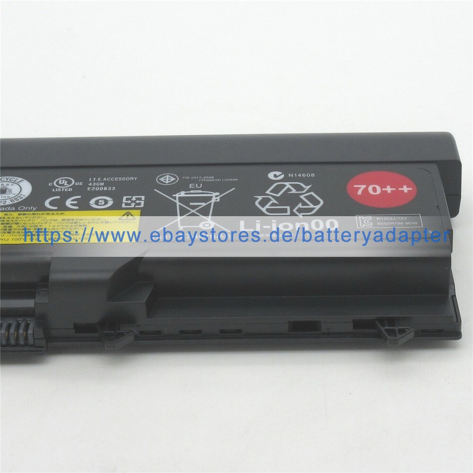 Original 42T4751 42T4235 batterie akku für Lenovo ThinkPad T520 T530 ...
