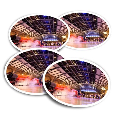 4x Vinyl Stickers GWR 5972 Steam Train Station Railway #51117 | eBay UK