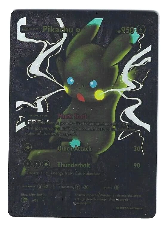 Shadow Pikachu Ex
