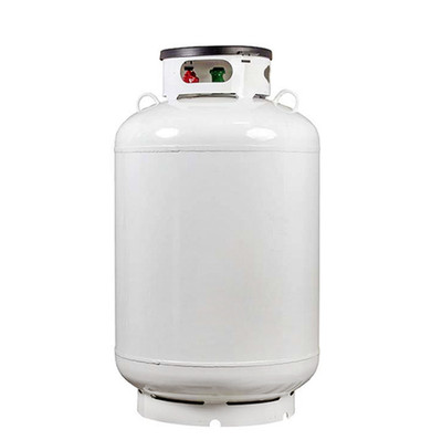 CYL420-M Manchester 420 lb DOT Steel Propane Tank w/ Valve, Gauge ...