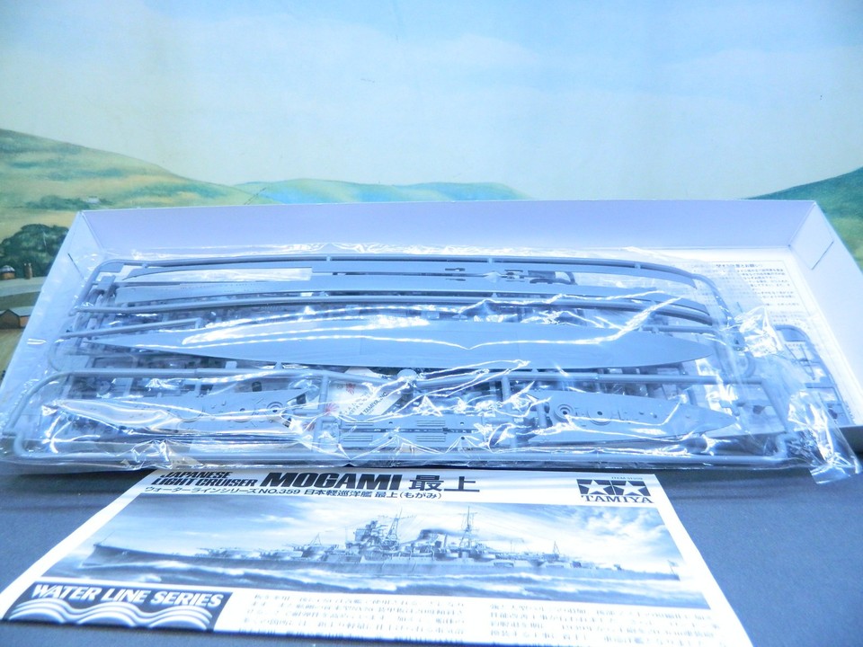 BRAND NEW 1/700 Tamiya Water Line #31359 JAPANESE LIGHT CRUISER "MOGAMI" | eBay