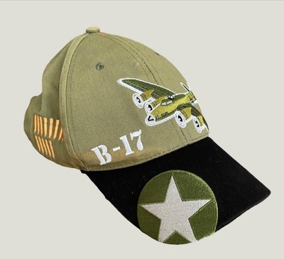 Eagle Crest B-17 Flying Fortress Baseball Cap Mission Bullets Bombs ...